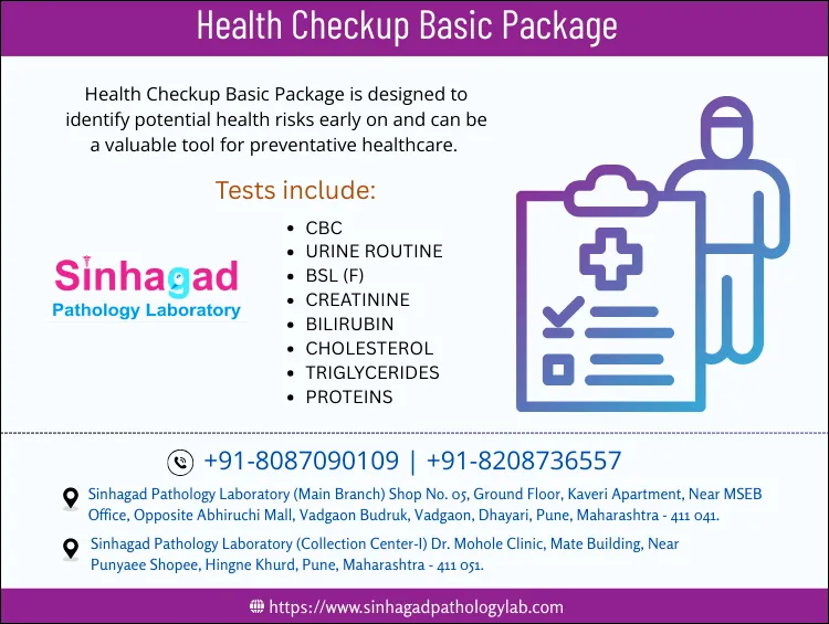 Health Checkup Packages | Sinhagad Pathology Laboratory Pune